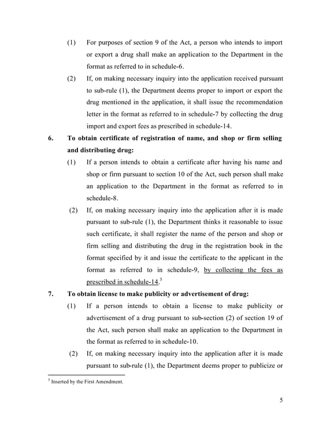 Drug registration regulation 2038 | PDF | Pharmaceutical Industry ...