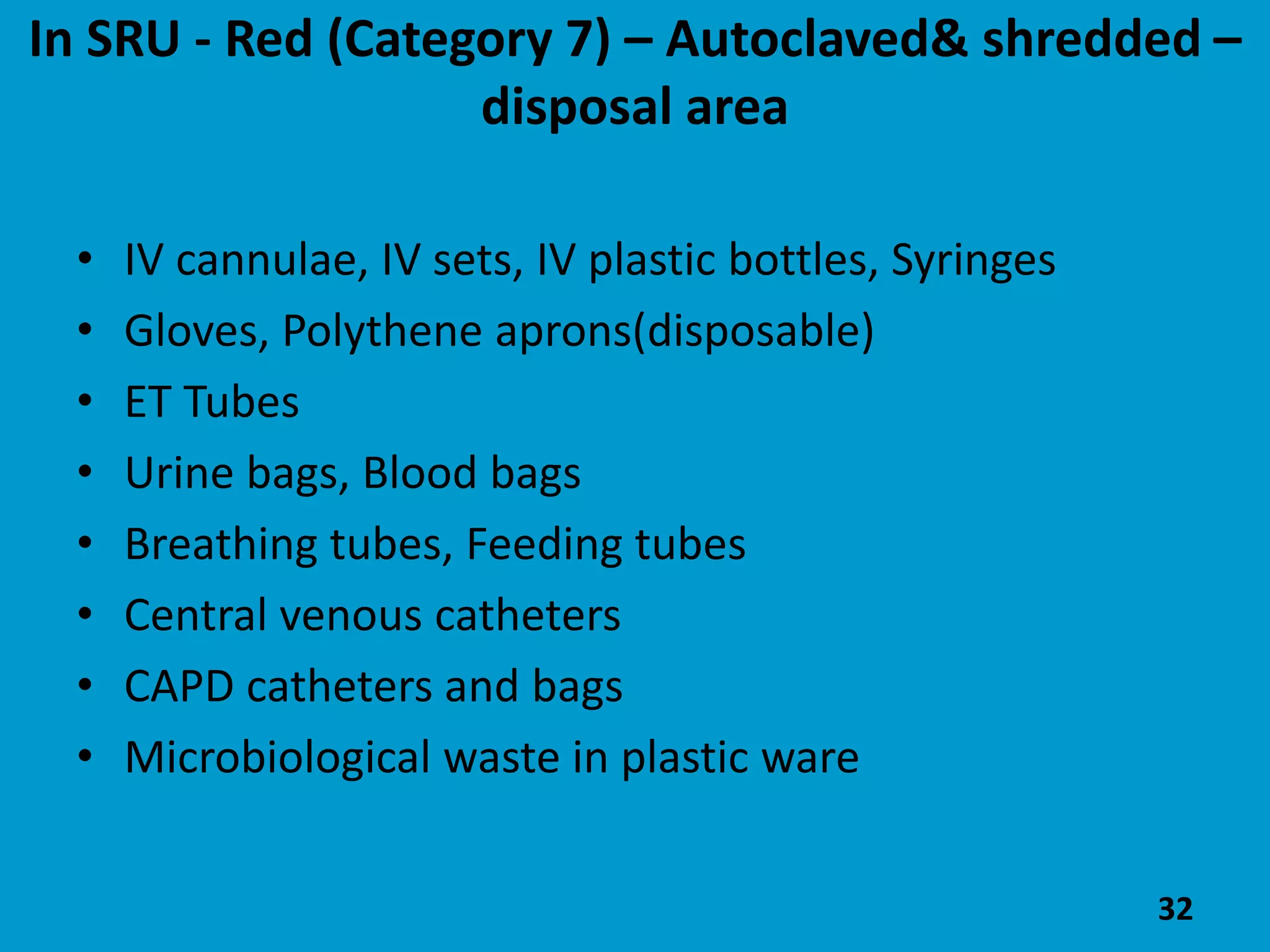 Hospital waste management. | PPT