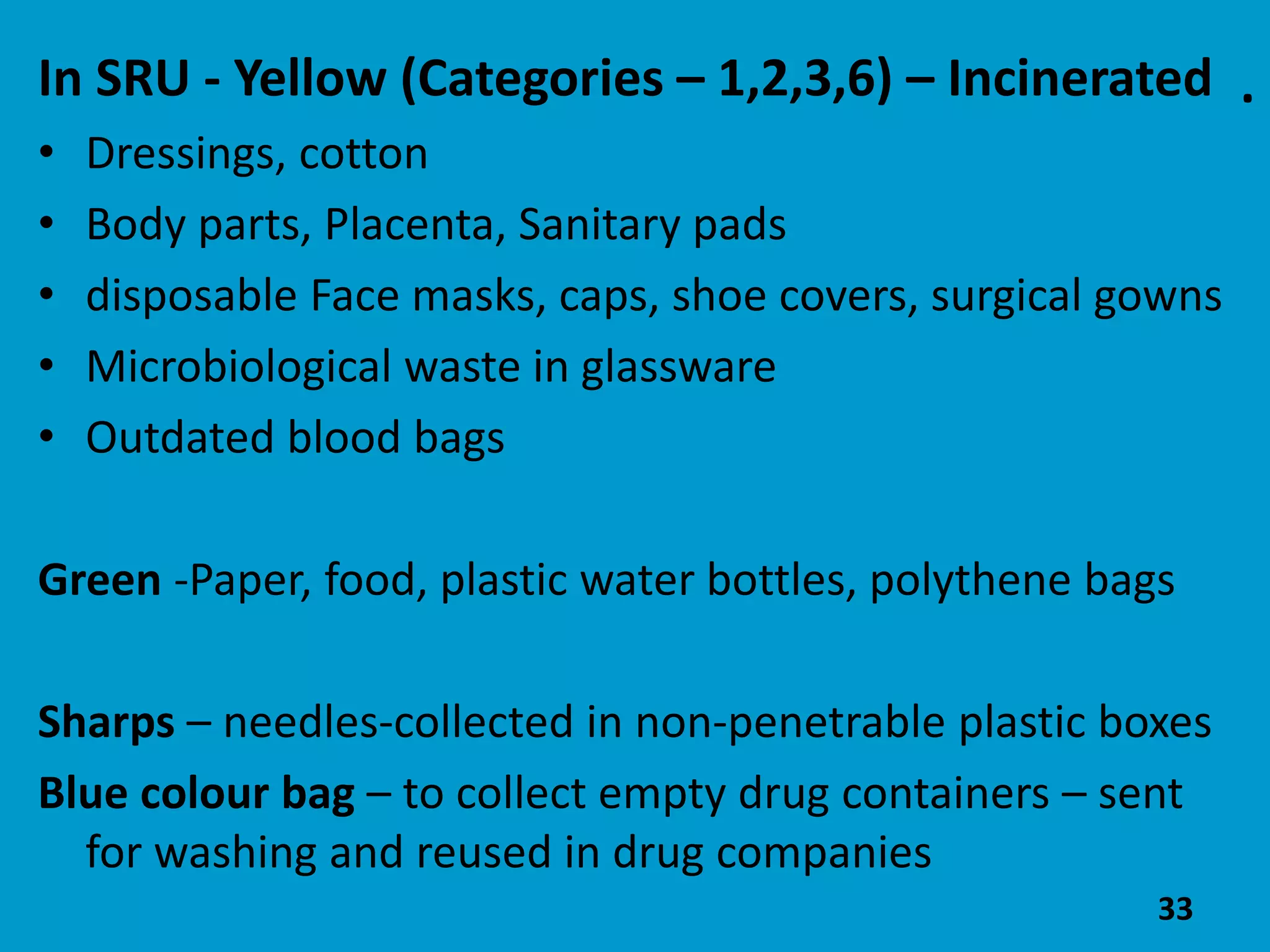 Hospital waste management. | PPT