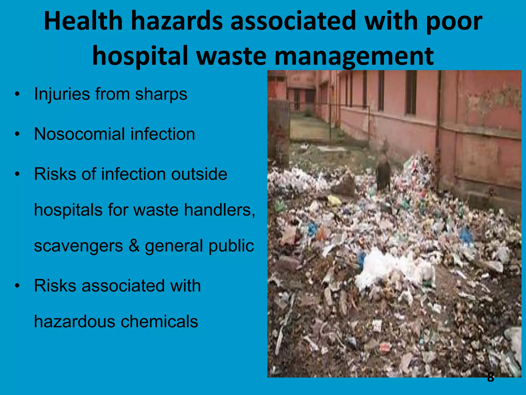Hospital waste management. | PPT