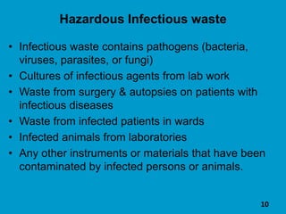 Hospital waste management. | PPT