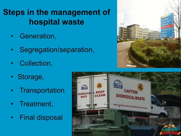 Hospital waste management. | PPT | Infectious Diseases | Diseases and ...