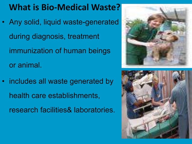 Hospital waste management. | PPT | Infectious Diseases | Diseases and ...