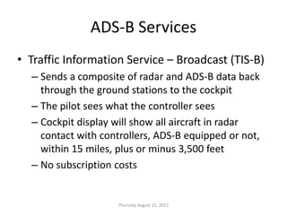 ADS-B & The 2020 FAA Final Rule | PPTX