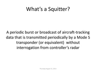 ADS-B & The 2020 FAA Final Rule | PPTX