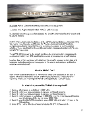 ADS-B: A Special Report | PDF