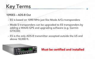ADS-B: A pilot's guide to understanding the system and avionics | PDF