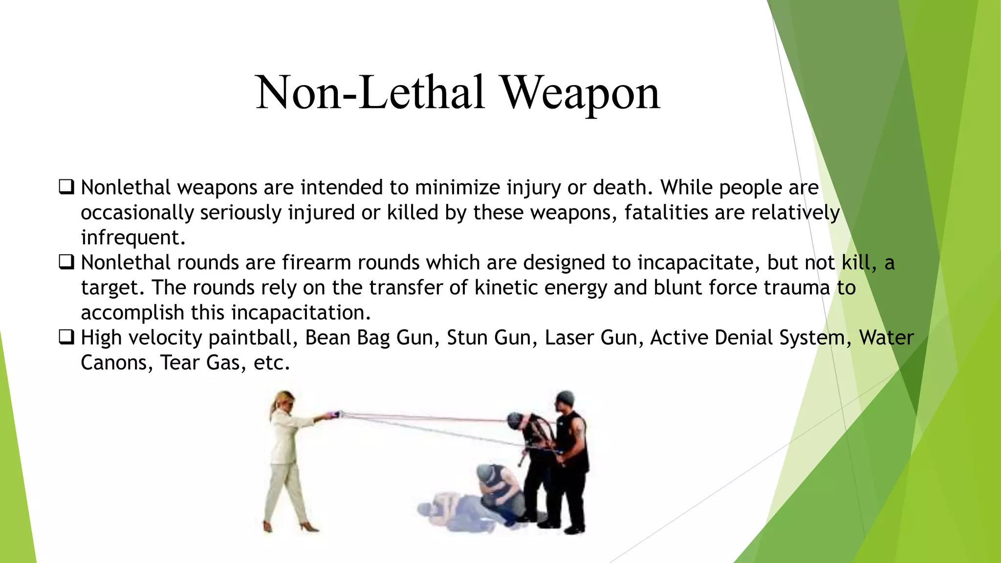 Active Denial System: Non-Lethal Weaponary | PPTX