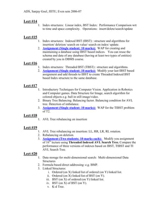 Advanced Data Structures 2007 | PDF | Computer Software and Applications | Computing
