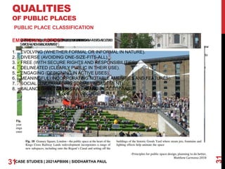 Public Library + Plaza Design Case Study | PPTX