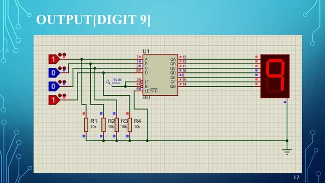 "BCD TO 7 SEGMENT DISPLAY DECODER" | PPTX | Computer Peripherals | Computing