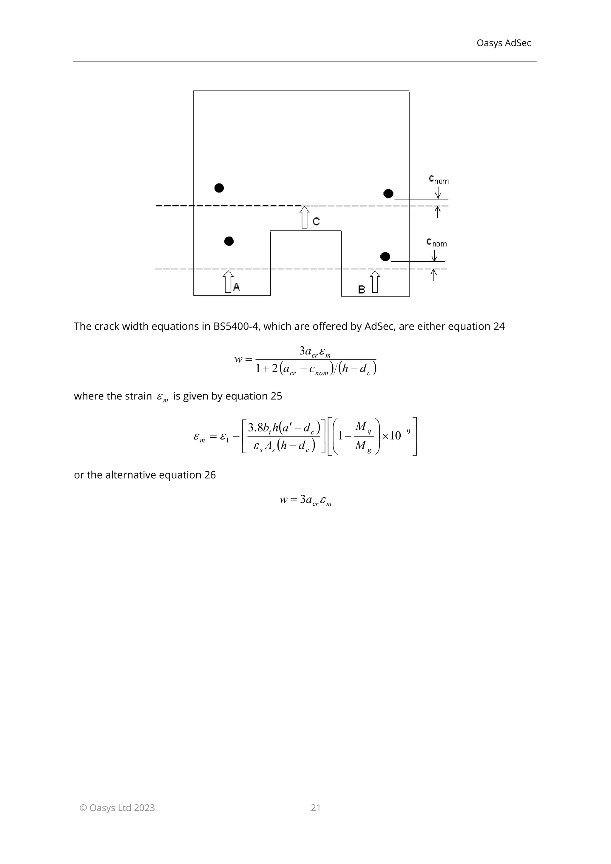 AdSec Theory Manual oasys software Eurocode | PDF