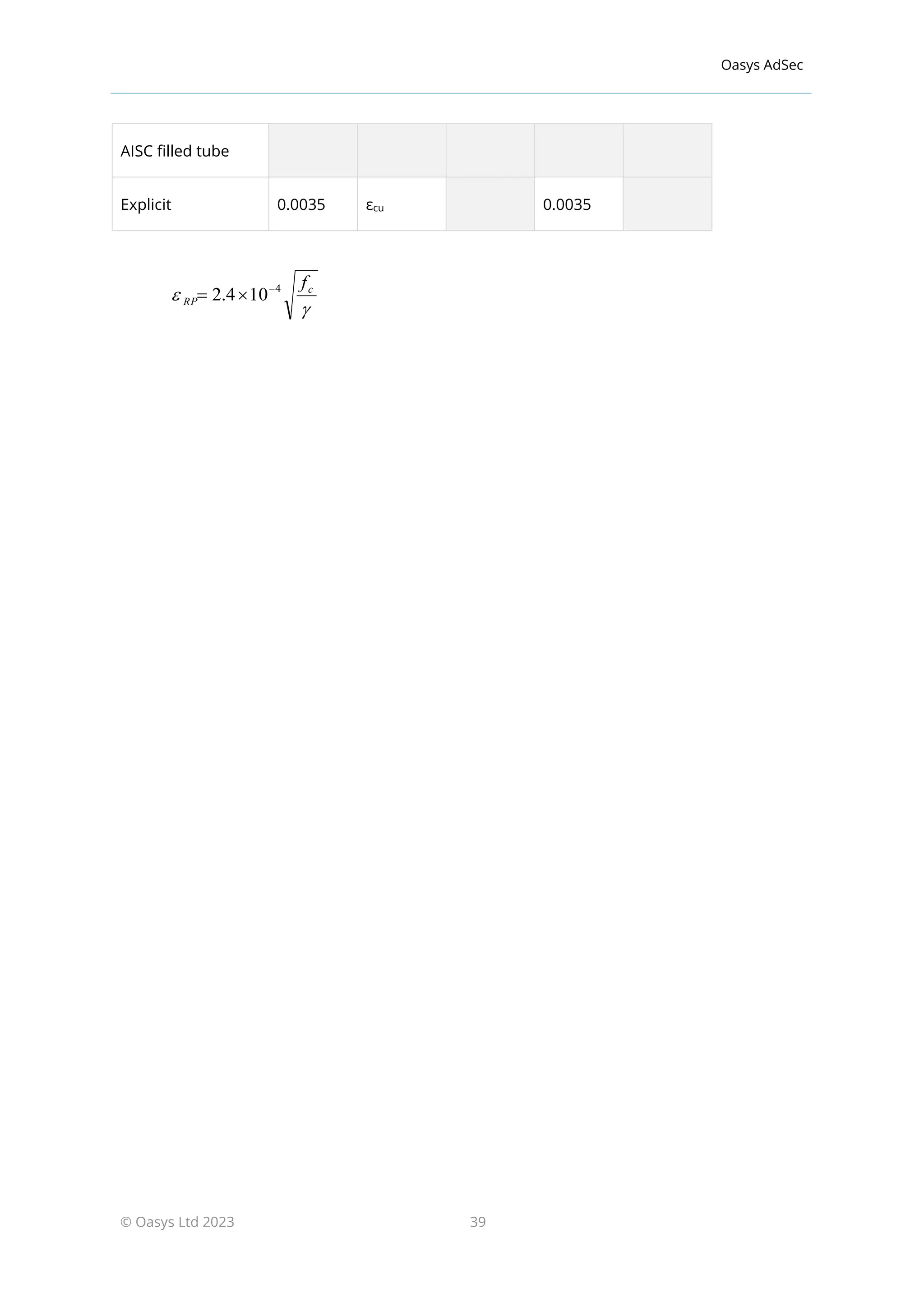 AdSec Theory Manual oasys software Eurocode | PDF