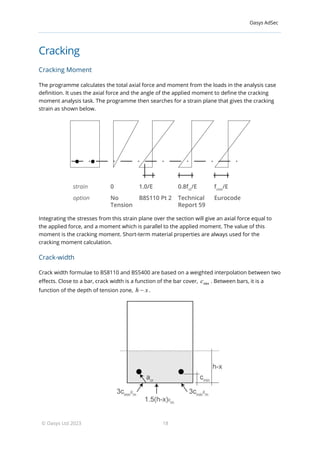 AdSec Theory Manual oasys software Eurocode | PDF
