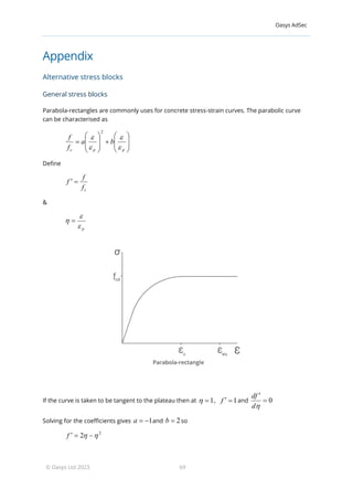 AdSec Theory Manual oasys software Eurocode | PDF