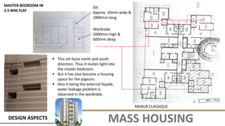 Mass Housing case study - Raheja Classique, Andheri | PPTX