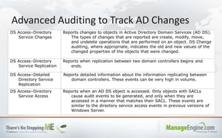 Active Directory security and compliance: Comprehensive reporting for ...