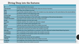 Chicago Crime Dataset Project Proposal | PPTX