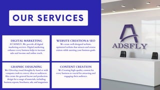 Adsfly Advertising Project (Marketing Study) | PPT
