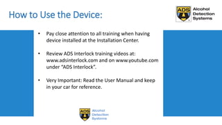 Helpful tips for drivers who require an Ignition Interlock Device (IID ...