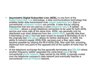 Adsl | PPT