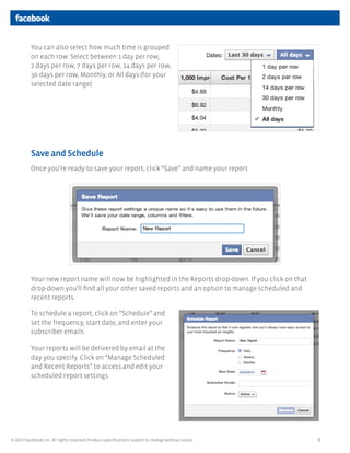 Facebook Ads Manager Reports Guide | PDF