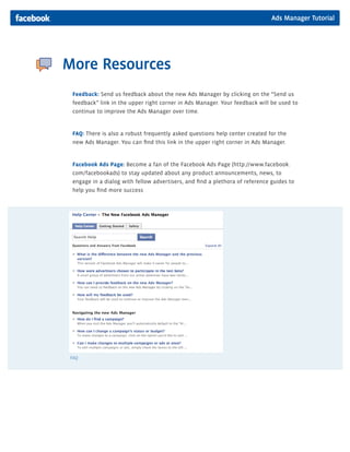 Facebook Ads Manager Tutorial | PDF