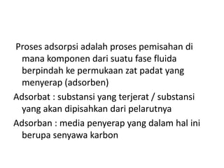 Adsorpsi | PPTX