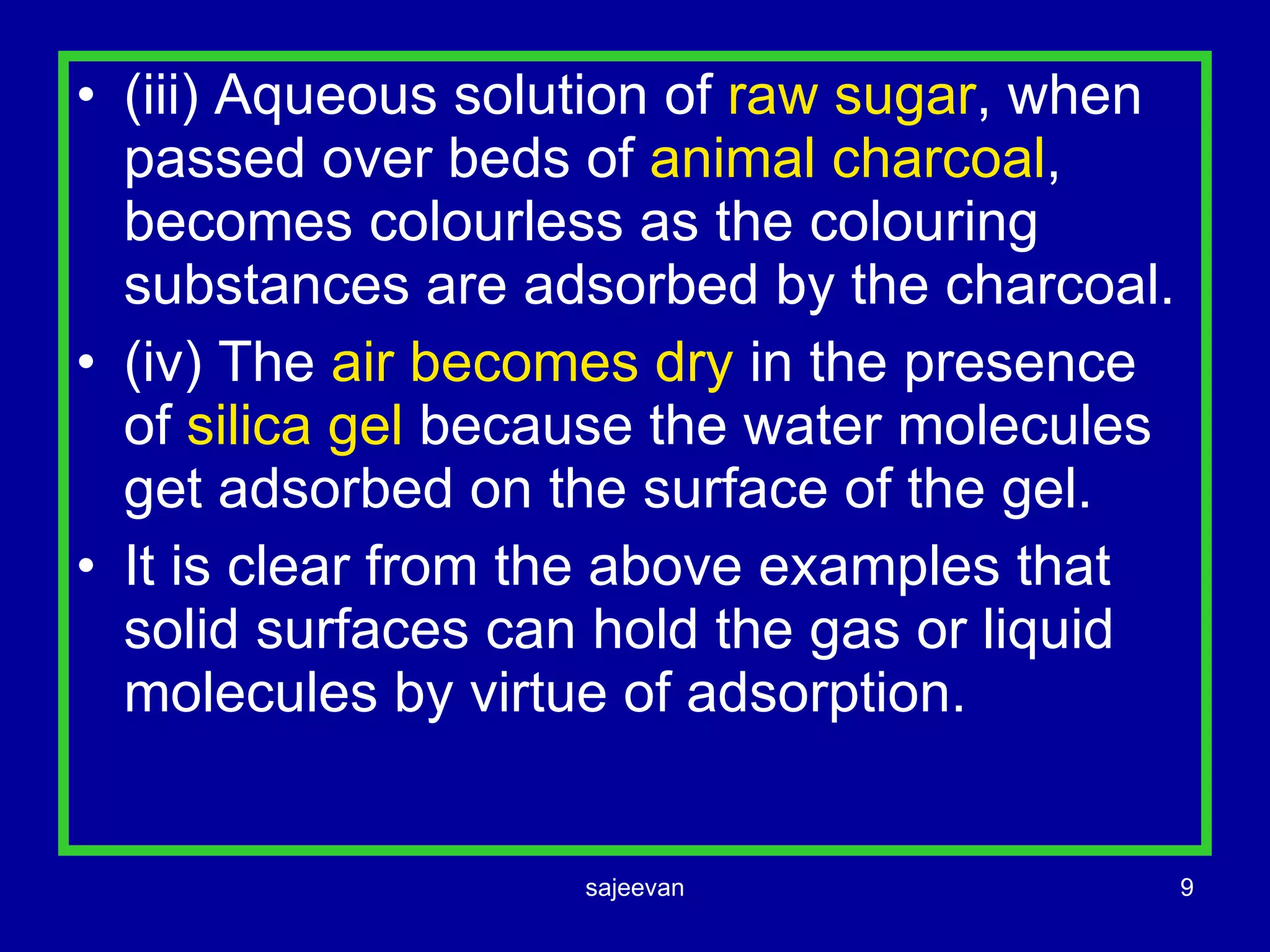 Adsorption | PPT