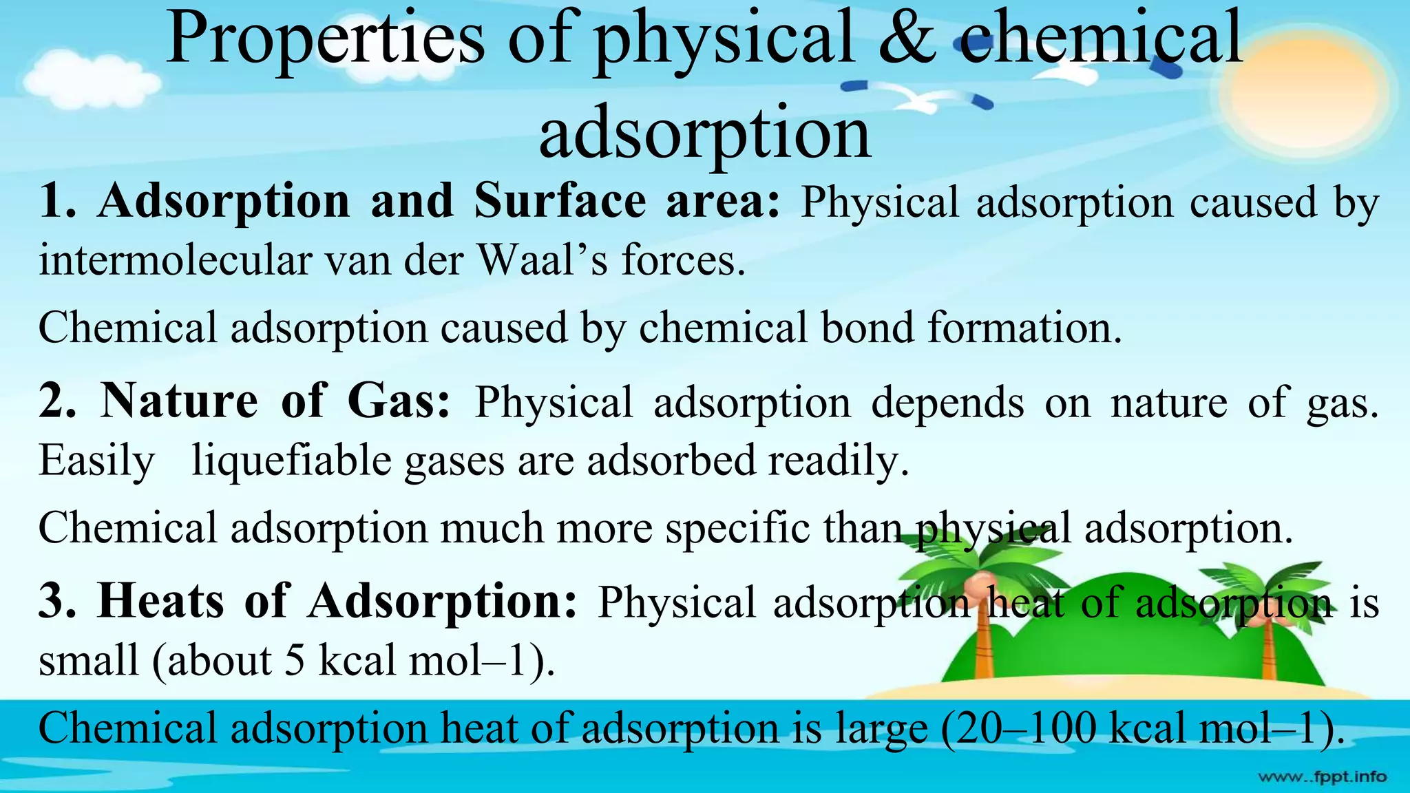 Adsorption | PPTX