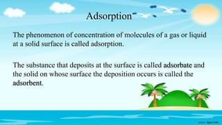 Adsorption | PPT