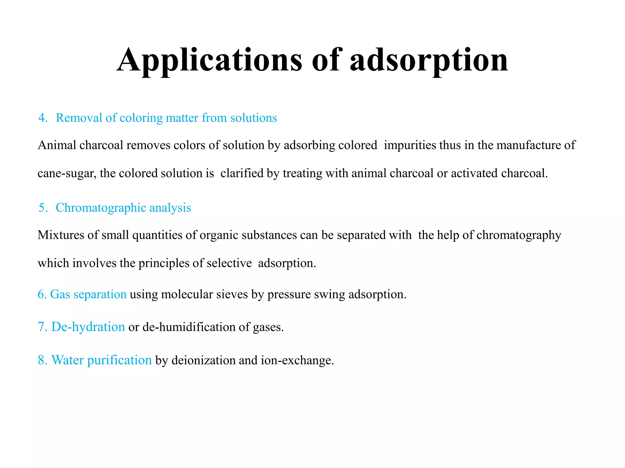 Adsorption | PPTX