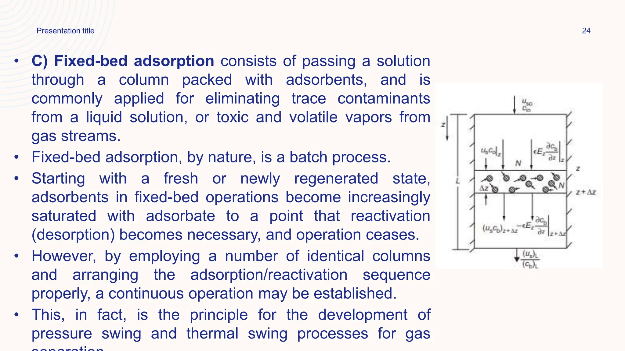 Adsorption (mass transfer operations 2) ppt | PPTX