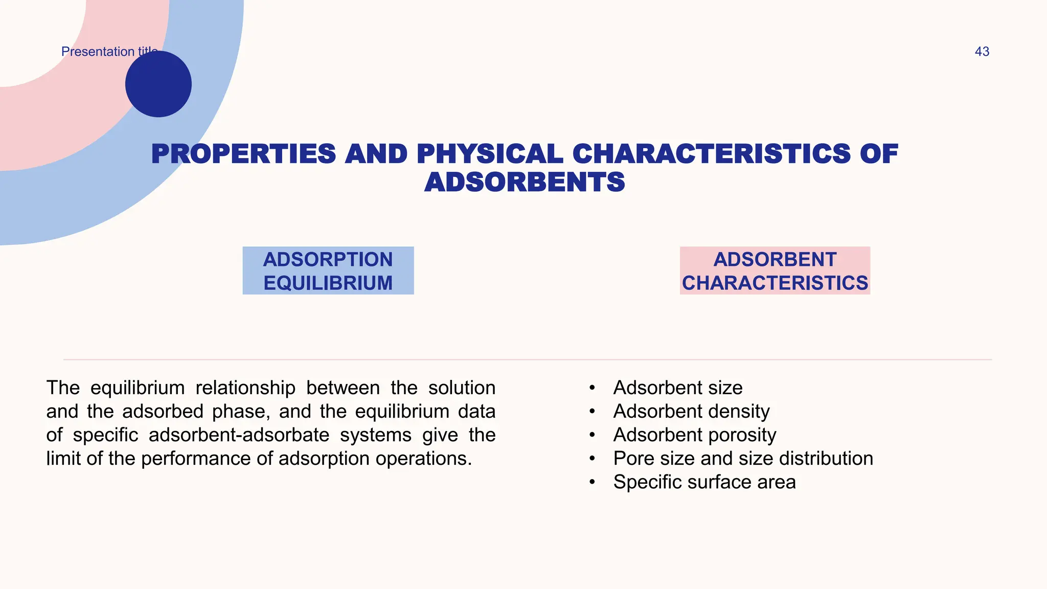 Adsorption (mass transfer operations 2) ppt | PPTX