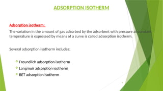 Adsorption phenomenon in physical chemistry.pptx