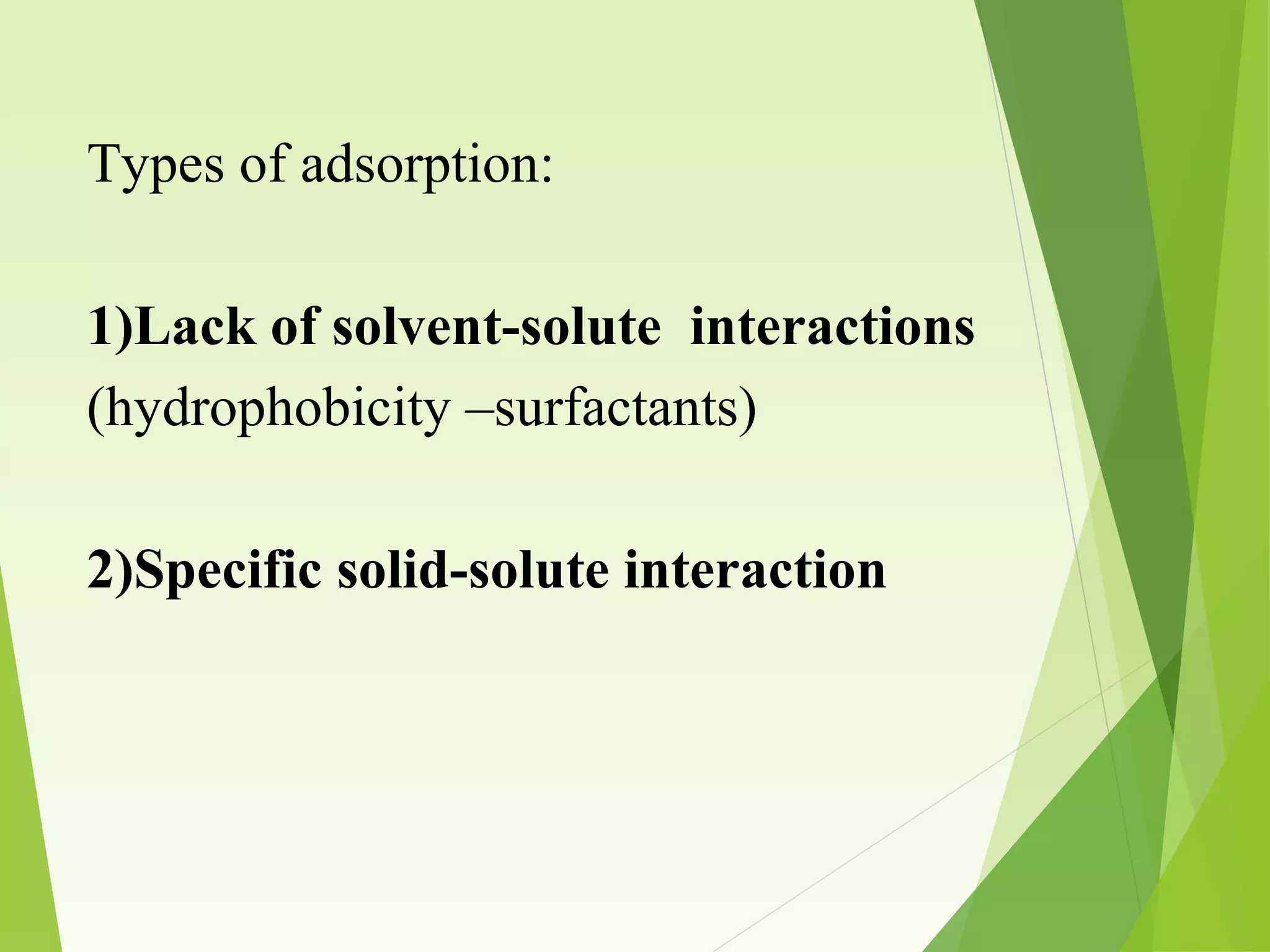 Adsorption | PPT