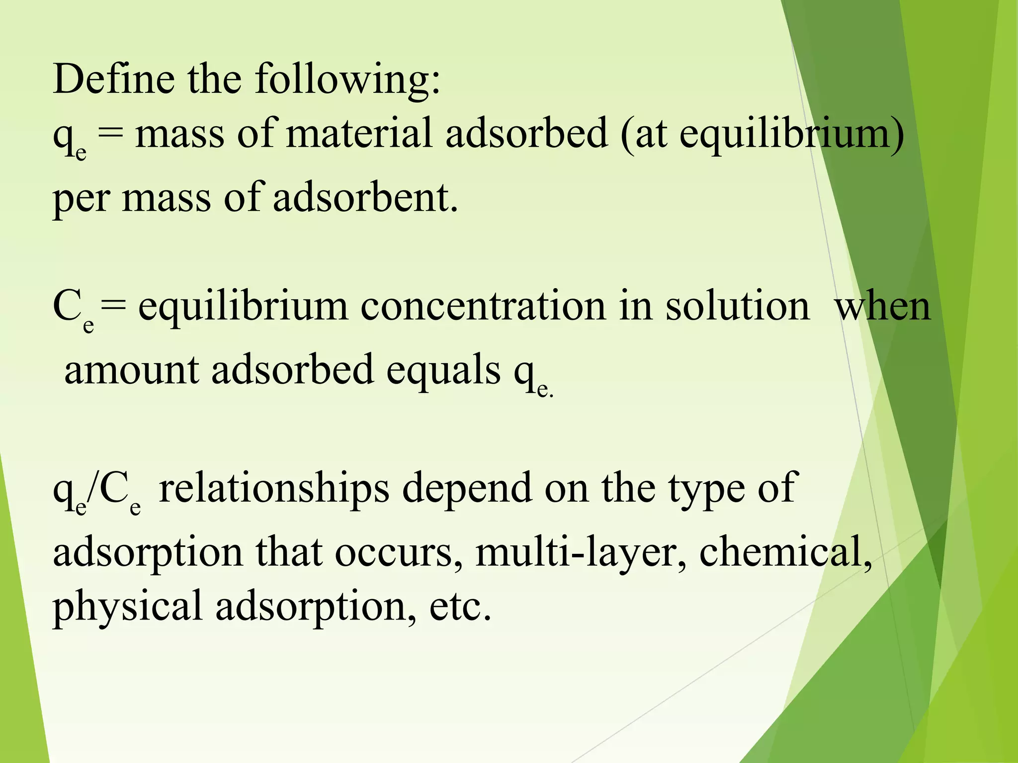 Adsorption | PPT