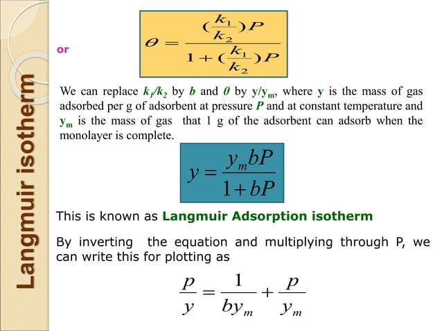 Physical Chemistry-Adsorption and Isotherm.pptx