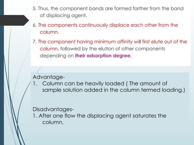 Adsorption and partition column chromatography.pptx | Chemistry | Science