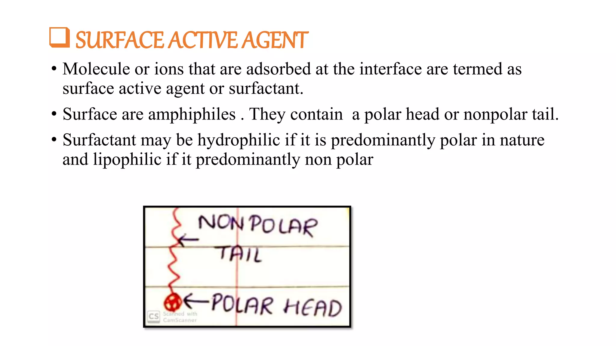 Surface and Interfacial tension [Part-4] (Adsorption at liquid ...