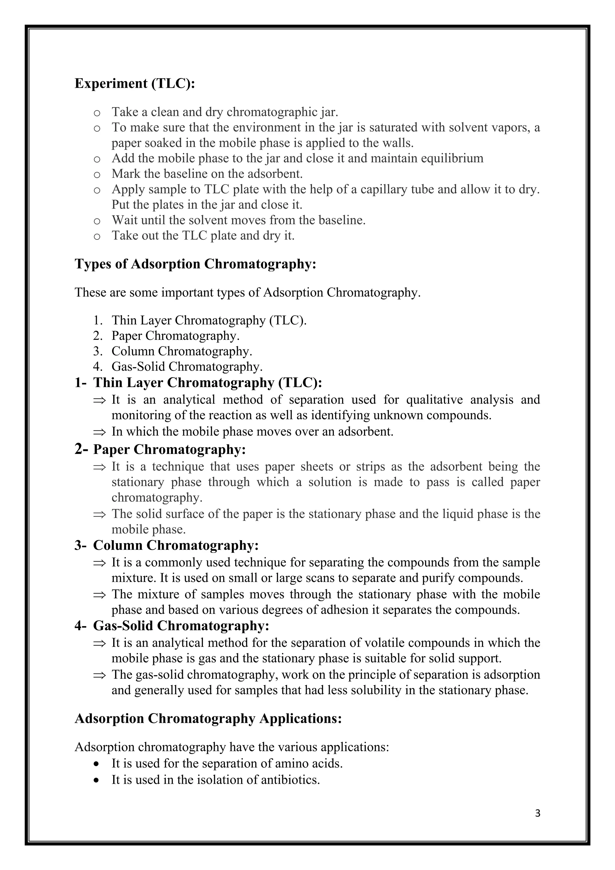 Adsorption Chromatography Assignment.pdf