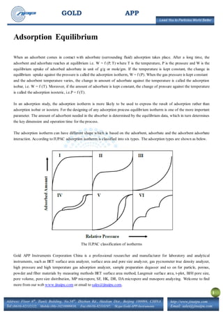 Adsorption equilibrium | PDF