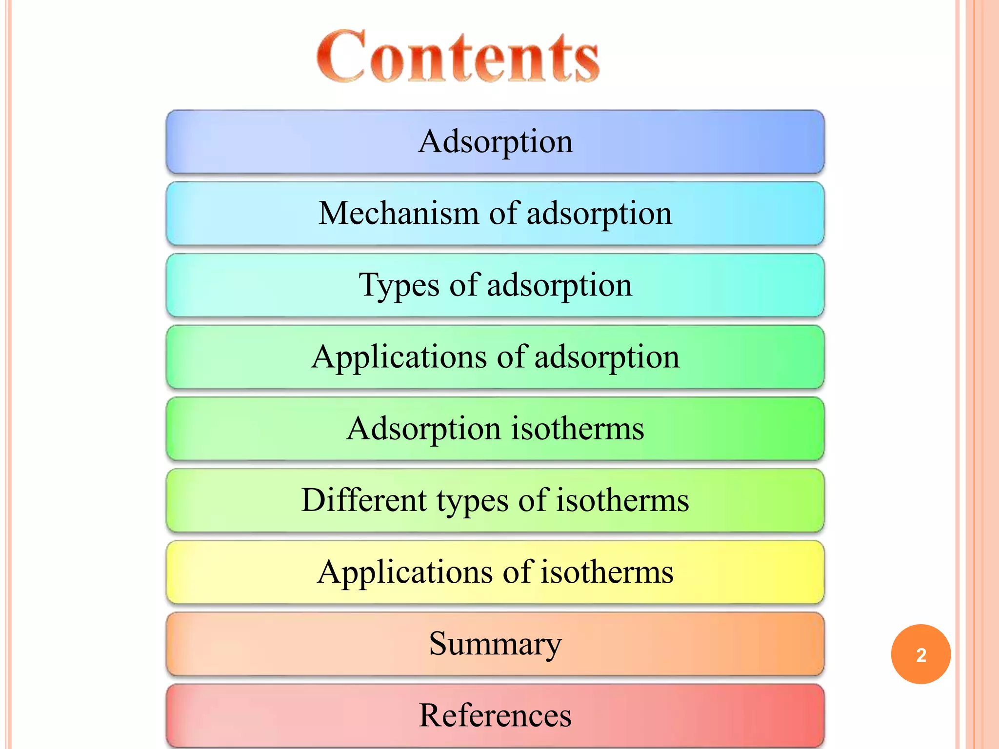 Adsorption isotherms | PPTX
