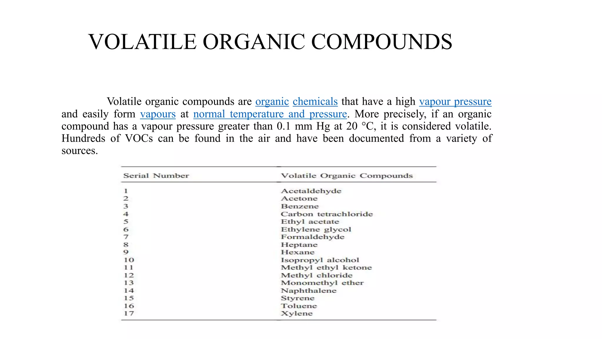 Adsorption process for voc (volatile organic compounds copy | PPTX