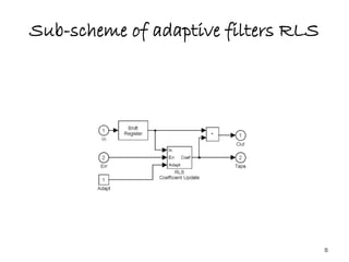 simulation of RLS and LMS in matlab | PDF