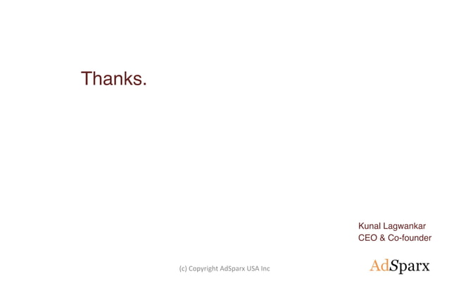 Introducing AdSparx Dynamic Ad Insertion Platform | PDF