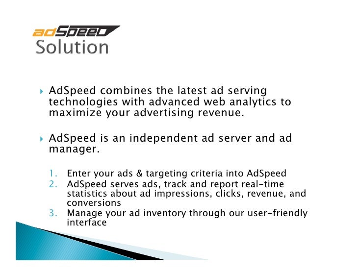 AdSpeed Ad Server