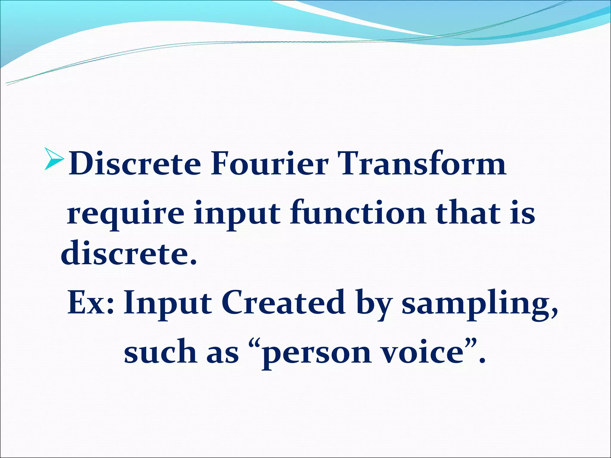 Use Of Dft In Power Spectral Estimation Ppt