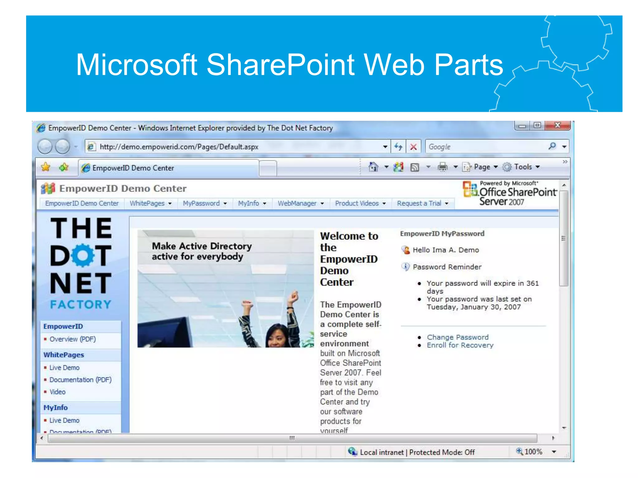 Active Directory Self-Service Suite Overview | PPTX