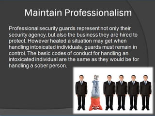 Ads security guards | PPTX